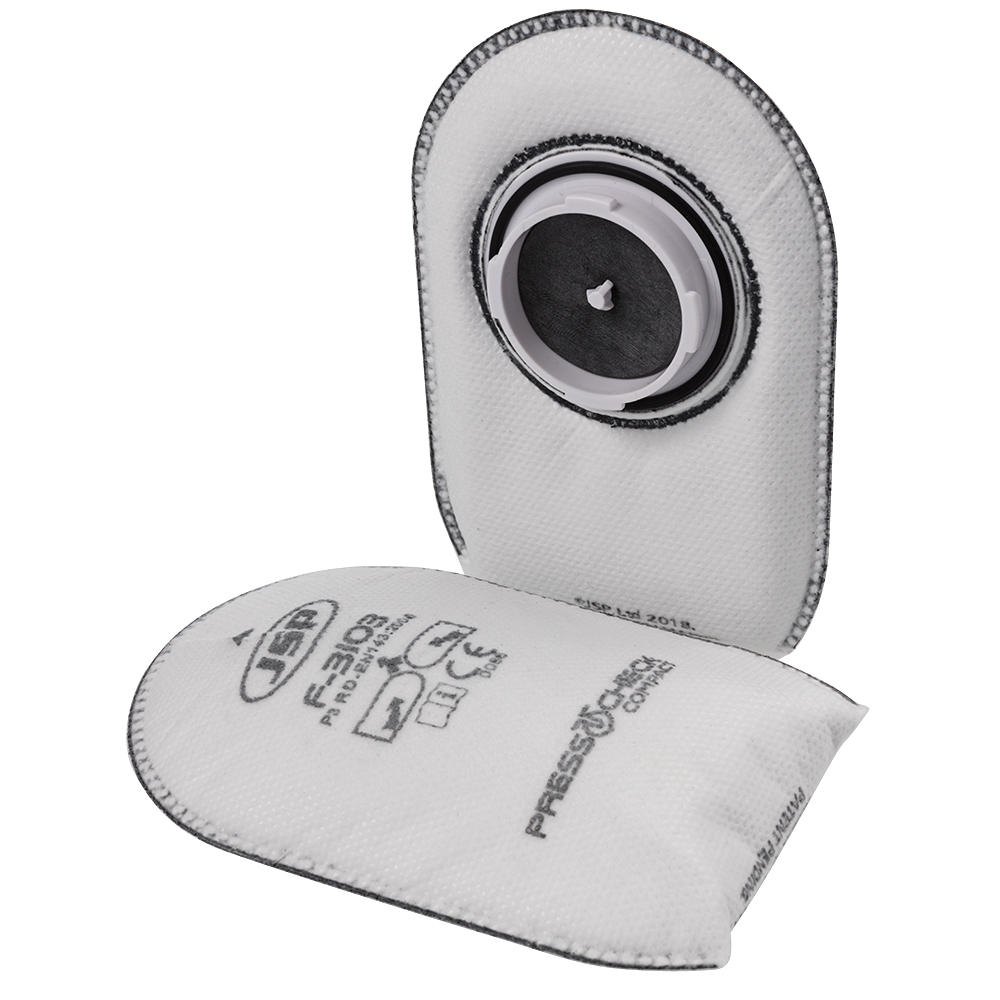 JSP® Filter with Press-to-Check™ Function, P3, F-3103, Compact, 1 Pair | 700125 | 700125